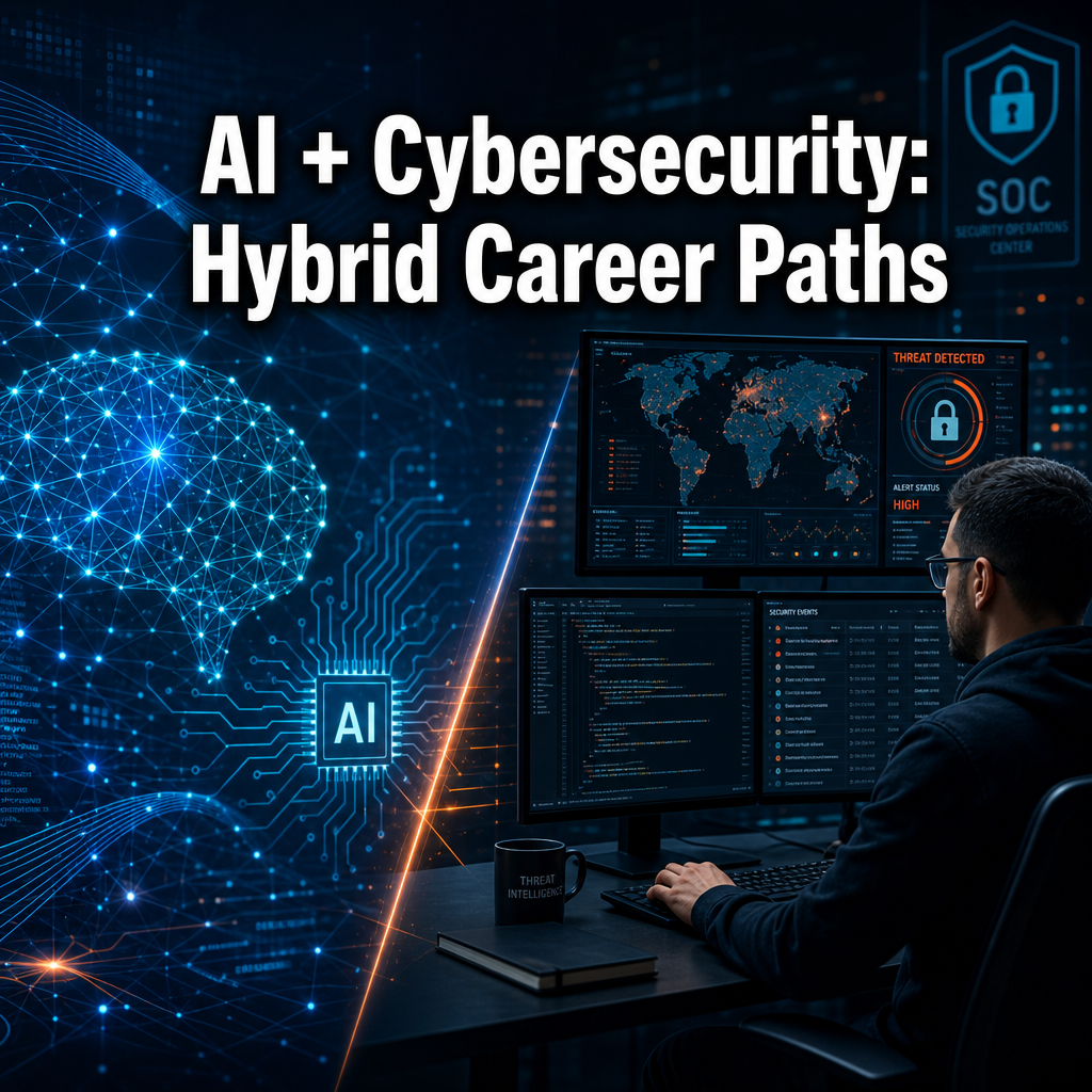 AI + Cybersecurity: Hybrid Career Paths for Analysts 2026